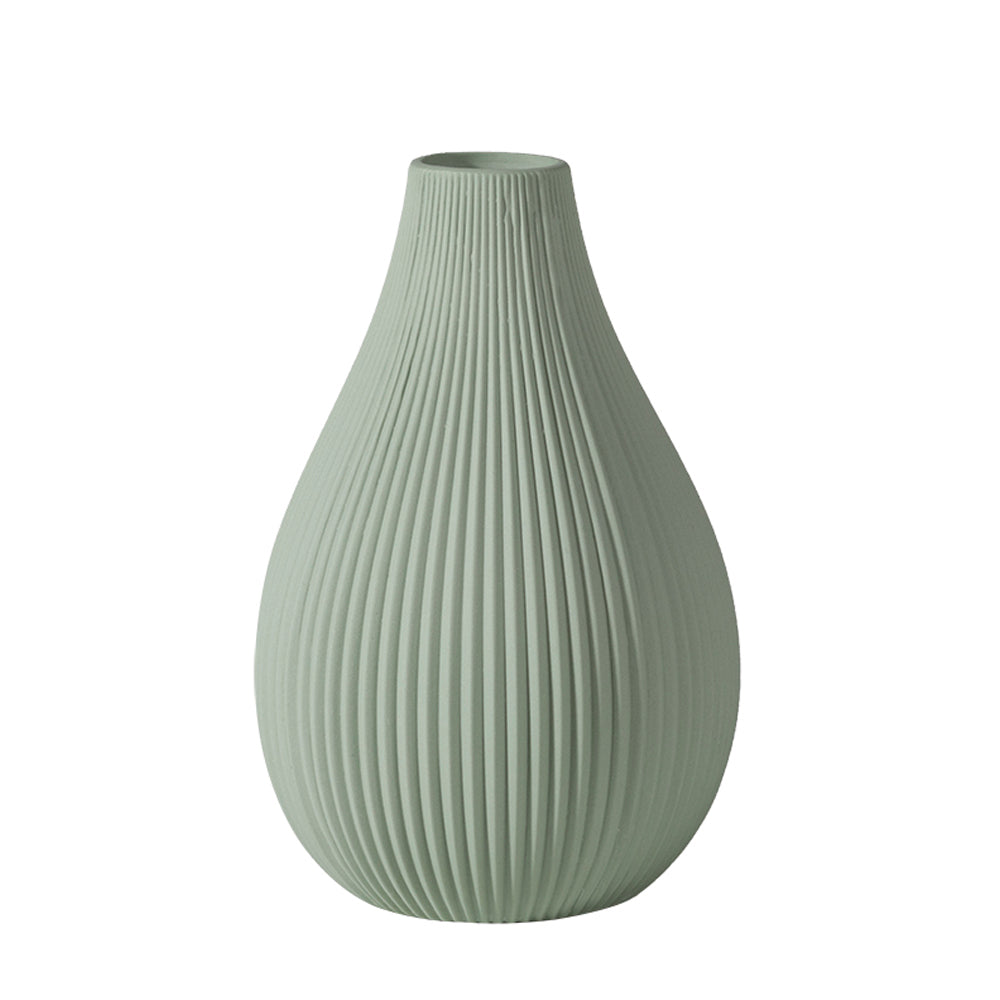 Mint Beige Ceramic Flower Vase – DIANA STORE